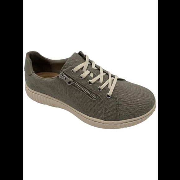 Clarks | Shoes | Clarks Collection Laceup Sneakers Caroline Echo Gray ...